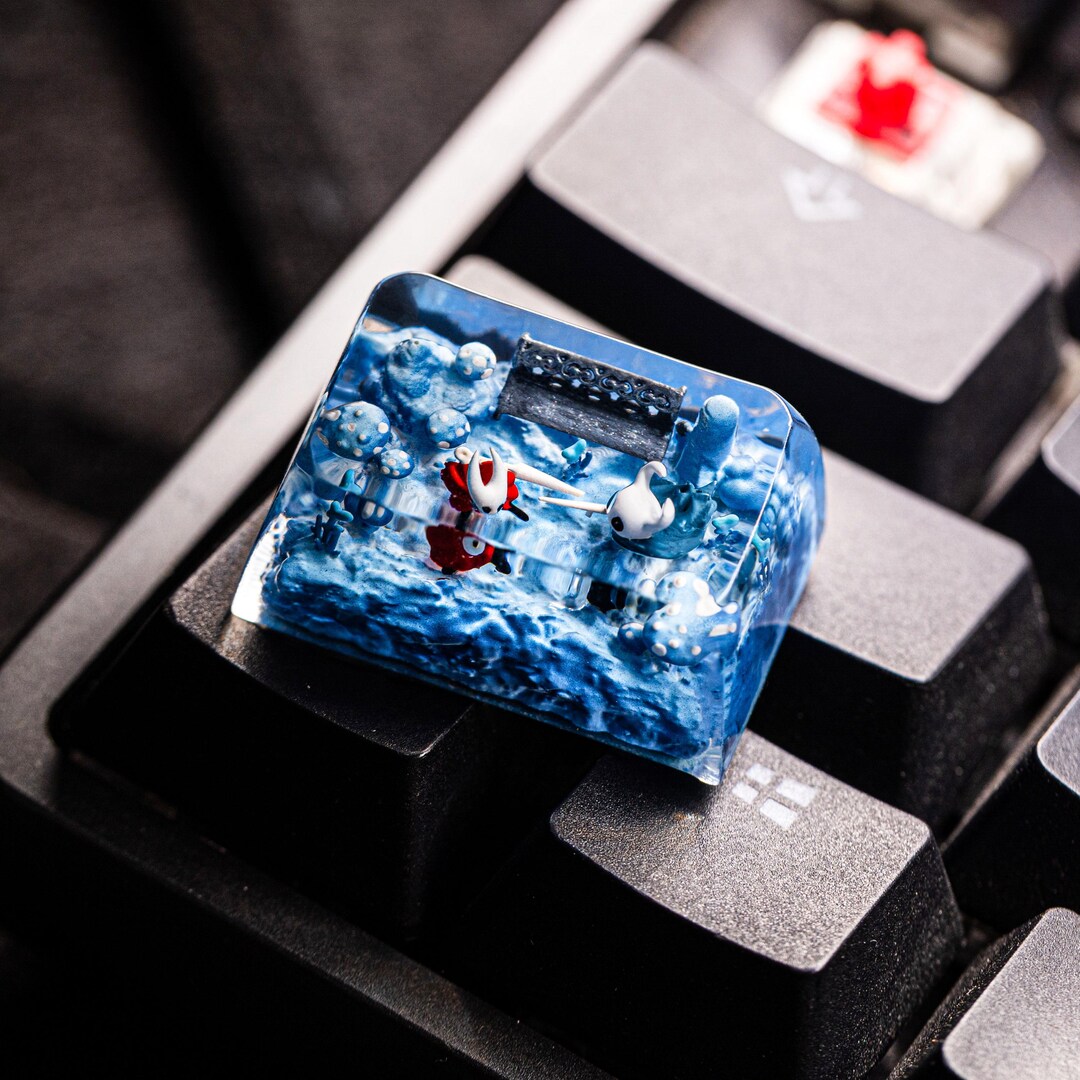 Hol.low Knig.ht Keycap, Anime Keycap, Custom Gaming Keyboard, Hollow ...
