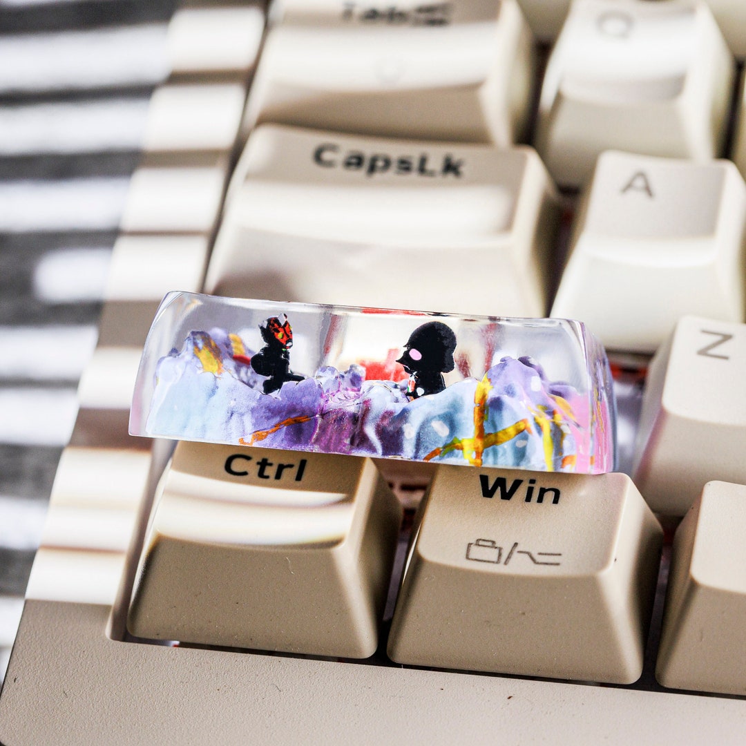 Darth Vader Artisan Shift Keycap, Darth Maul Resin Keycap, Star Wars ...