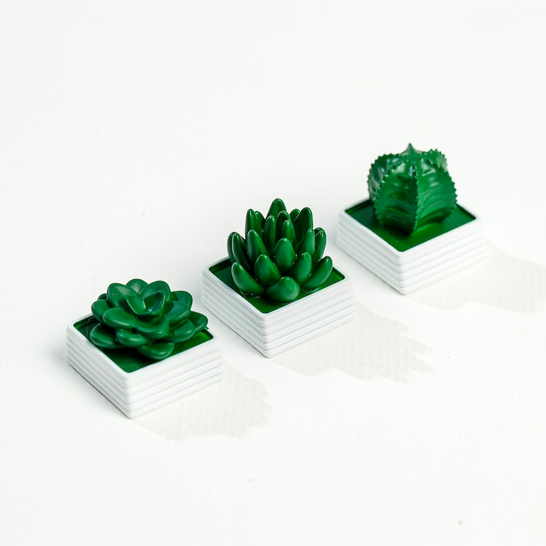 Succulent Artisan Keycap, Artisan Keycap, Plant Succulent Keycap ...