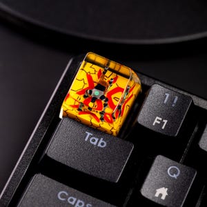 Fade Valorant Keycap, Gaming Keycap, Custom Gaming Artisan Keycap for ...