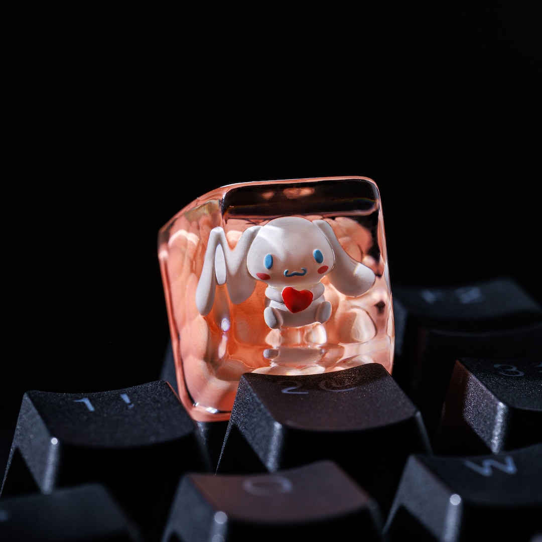 Artisan Cinnamoroll Keycap, Anime Cute Keycap, Kawaii Japanese Cartoon ...