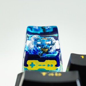 Blastoise Pokemon Artisan Keycap, Artisan Keycap, Custom Pokemon ...