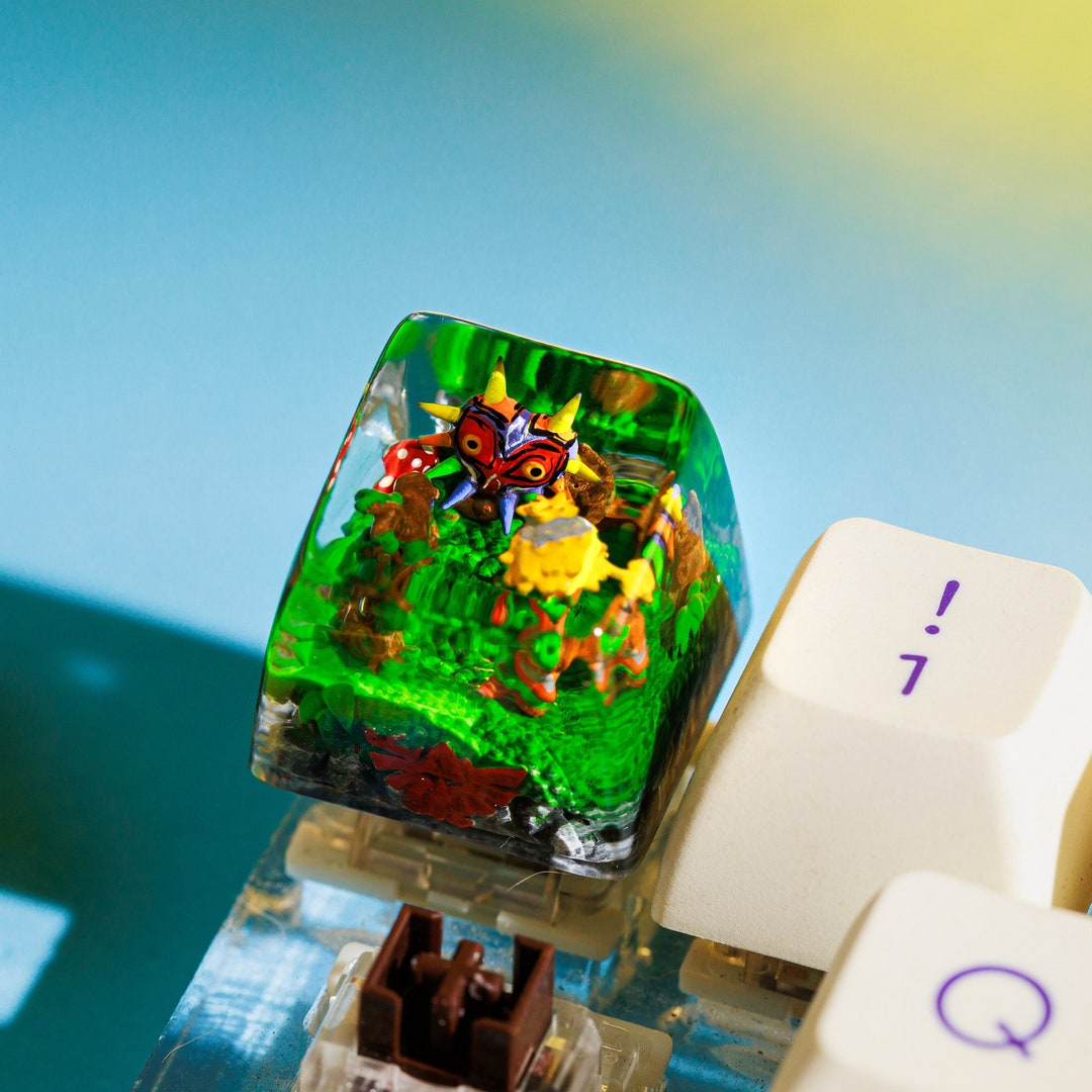 Shield Zelda Majora's Mask Artisan Keycap, Artisan Keycap, Legend of ...