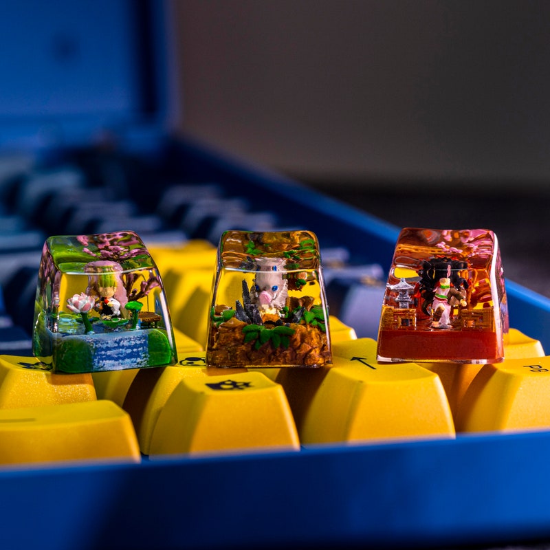 Keycaps Demon Slayer - Etsy