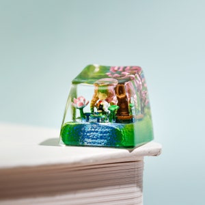 Anime Artisan Keycap, Anime Demon Keycap, Custom Keycap for Mechanical ...