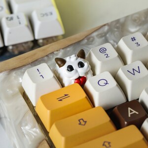 Poro Baron Artisan Keycap, Artisan Keycap, for Mechanical Keyboard, Cherry MX Lol Cute Poro ...