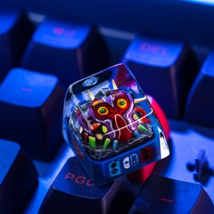 Majora's Mask Keycap, the Legend of Mask Artisan Keycap, Hylian Zelda ...