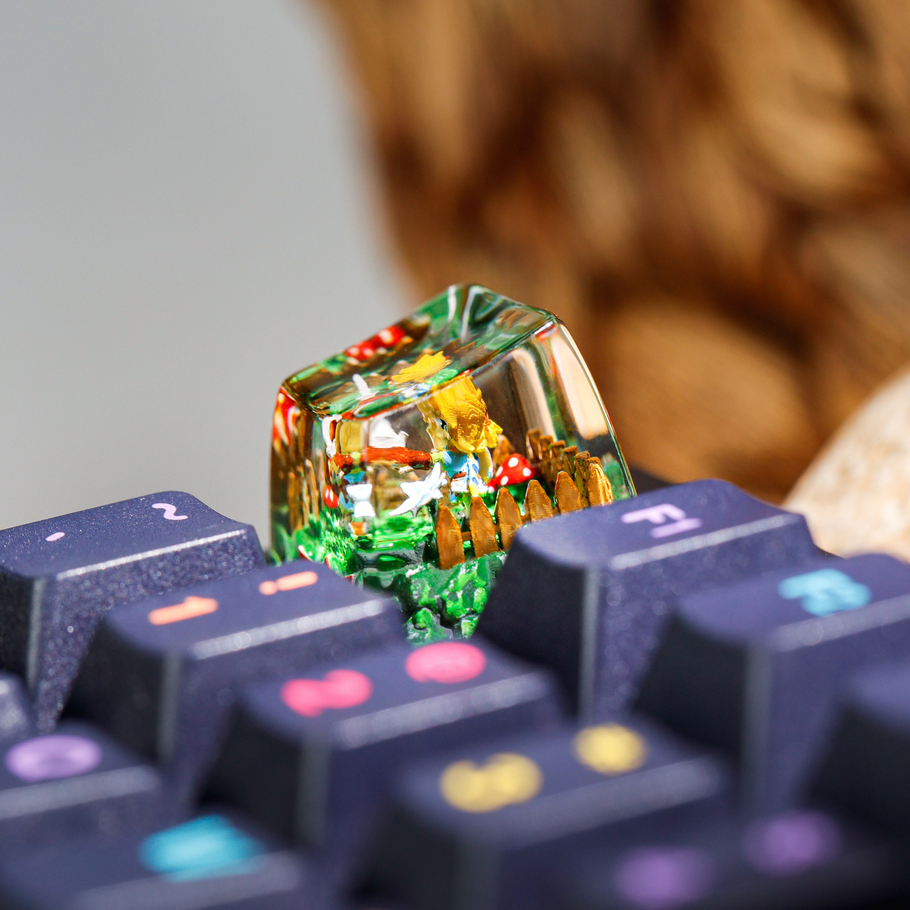 Link Anime Artisan Keycap, Legend Keycap, Keycap for Mechanical ...