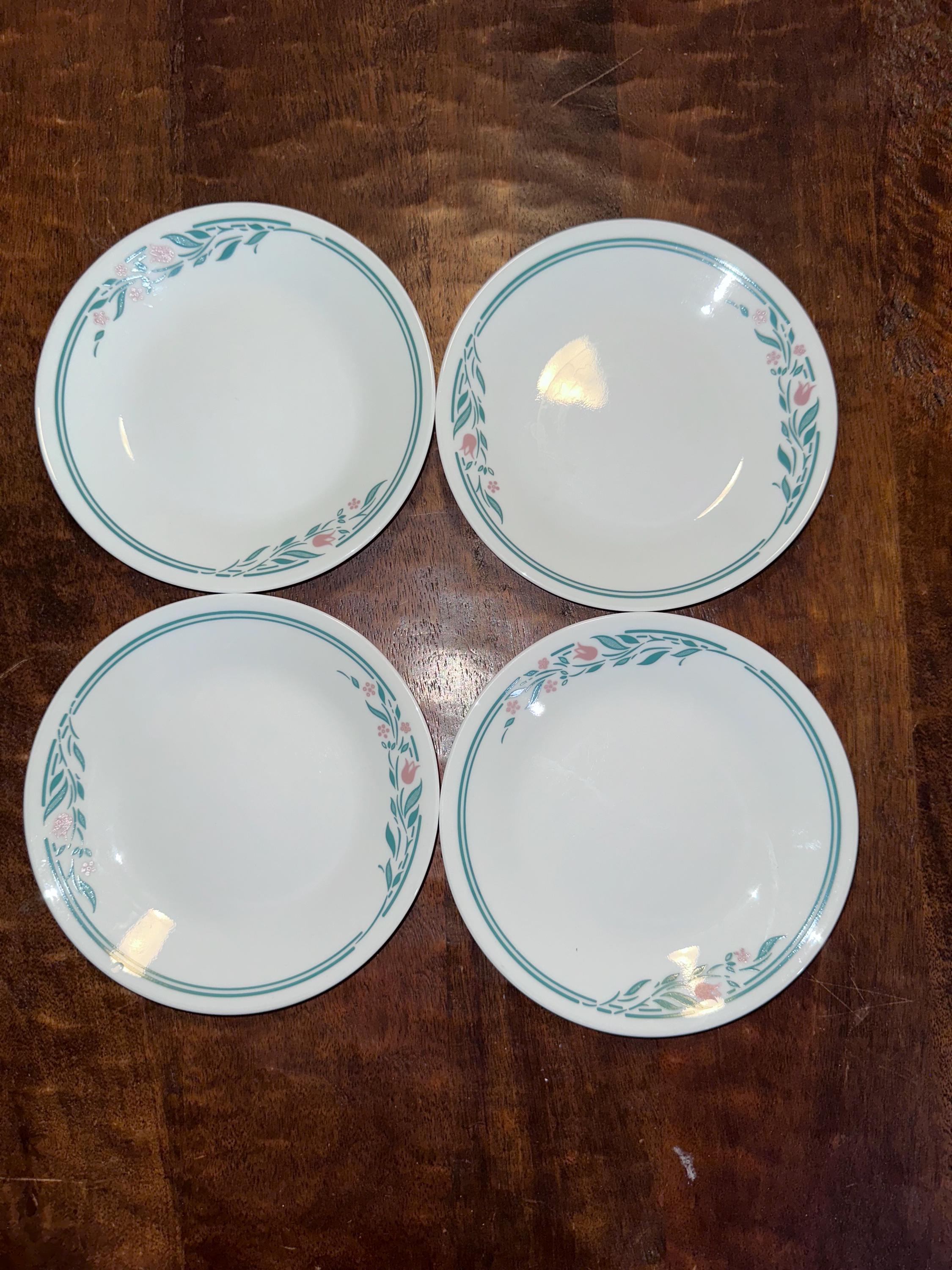 Corelle Rosemarie Bread Plates - Etsy