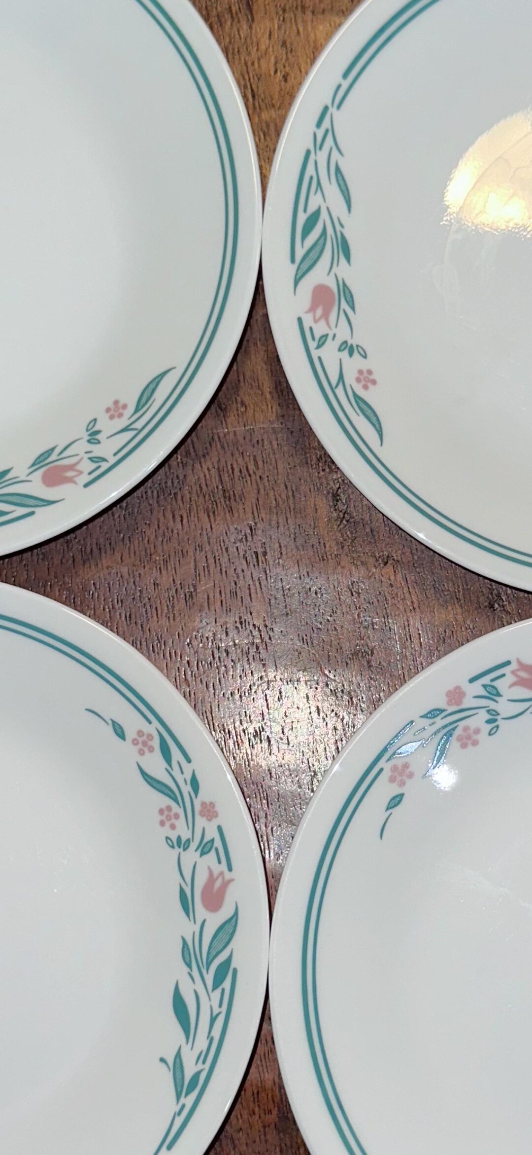Corelle Rosemarie Bread Plates - Etsy