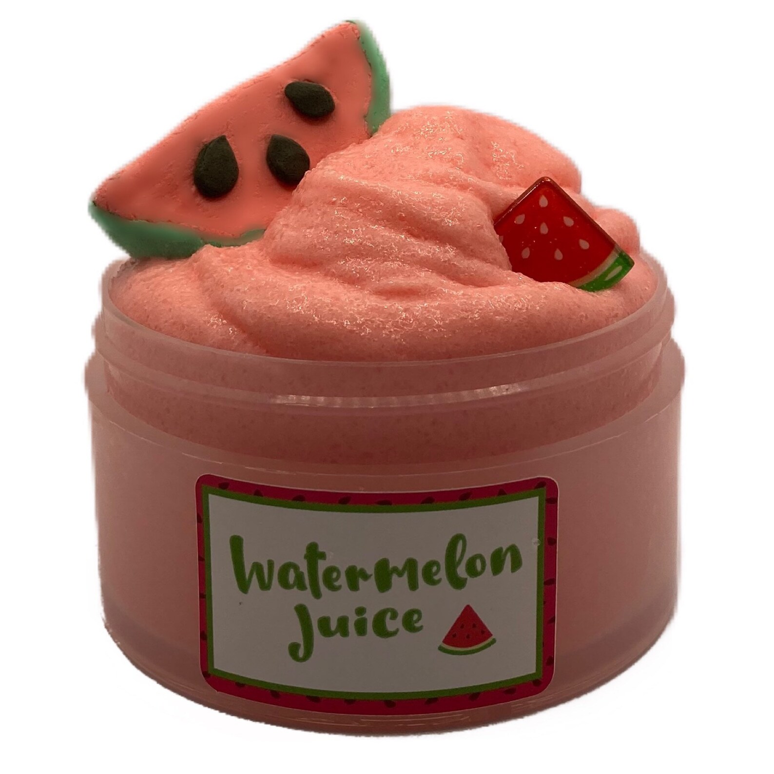 Watermelon Juice Slime DIY Icy Slime Food Slime - Etsy