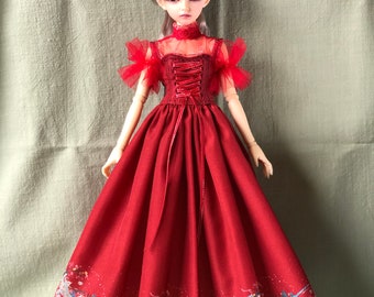 1/4 BJD Clothes Fashion Doll Dress Outfit for MSD Bjd Minifee - Etsy