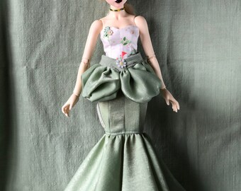 1/4 BJD Clothes Fashion Doll Dress Outfit for MSD Bjd Minifee - Etsy