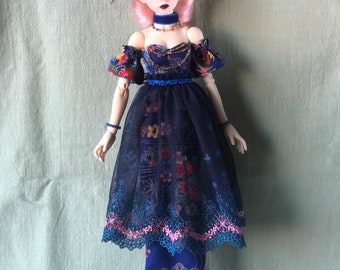 1/4 BJD Clothes Fashion Doll Dress Outfit for MSD Bjd Minifee - Etsy