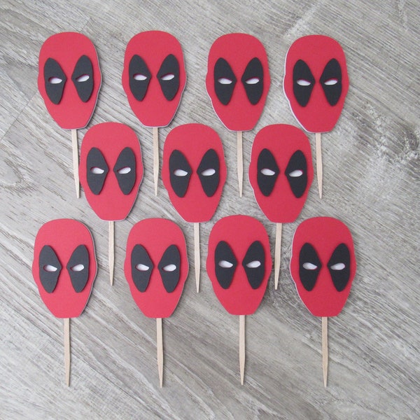 Deadpool Party Supplies - Etsy