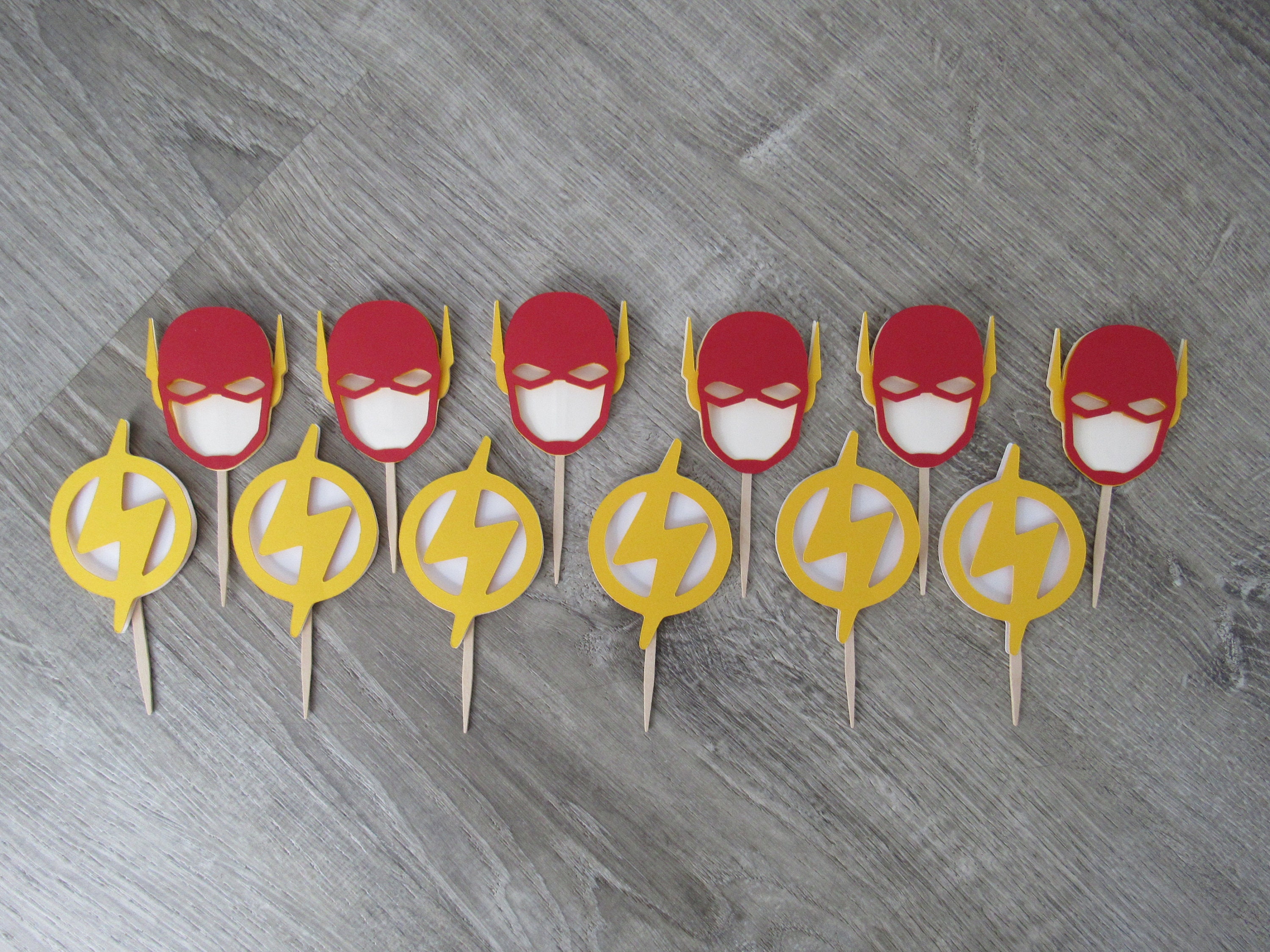 Superhero Cupcake Toppers Superhero Birthday - Etsy