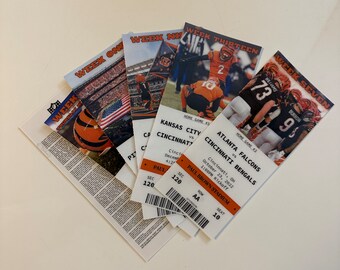 Bengals Ticket Stub - Etsy