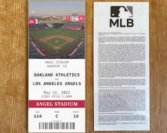 Angel Stadium Ticket - Etsy