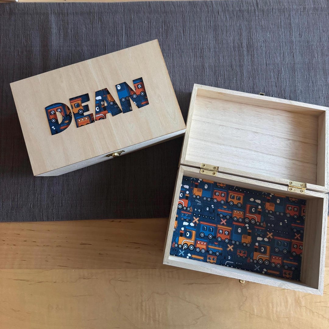 Boys Keepsake Box | Boys Personalized Gift | Boys Treasure Box | Bugs ...
