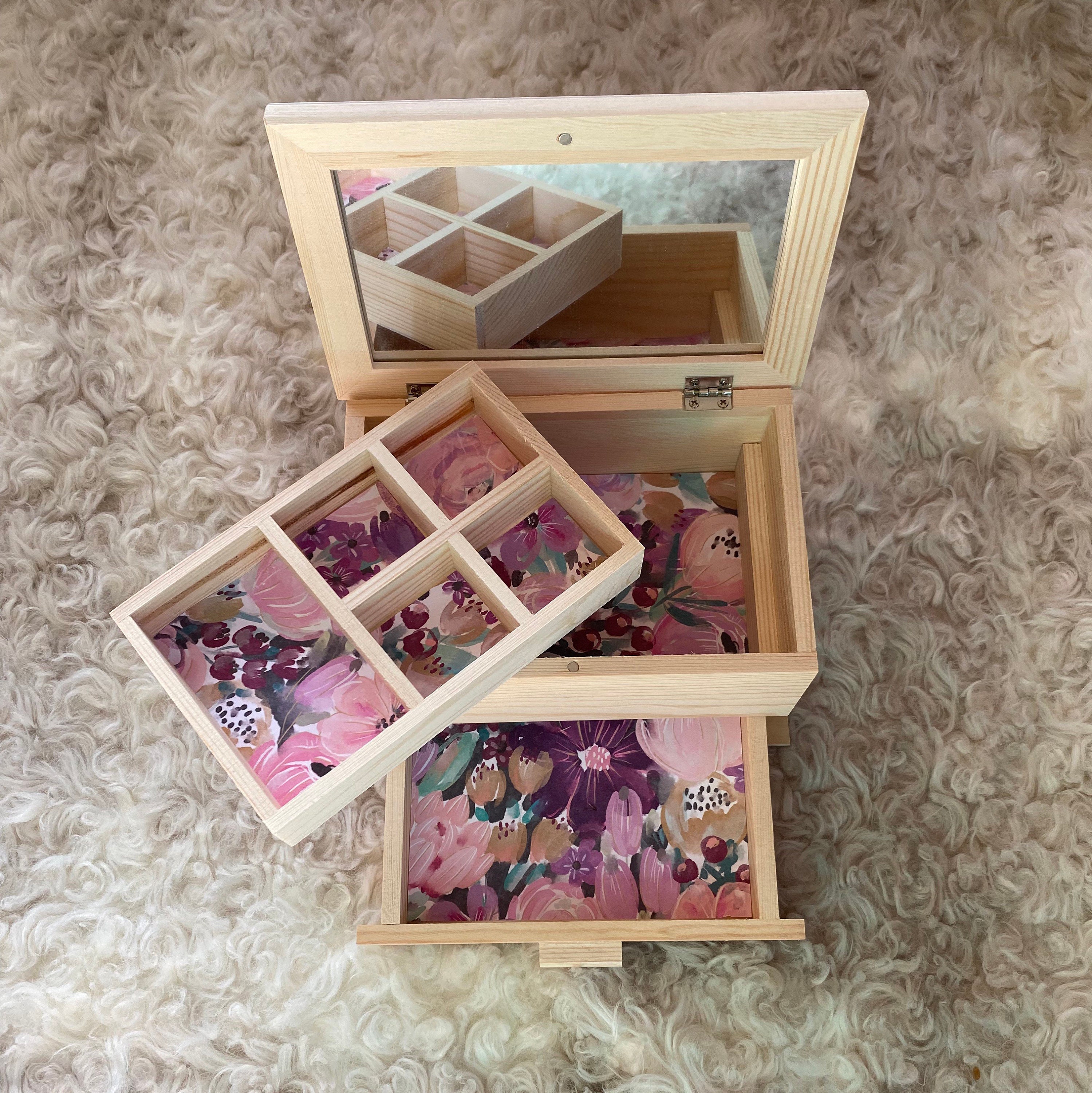 Personalized Girls Jewelry Box | Jewelry Box | Toddler Girl Jewelry Box ...