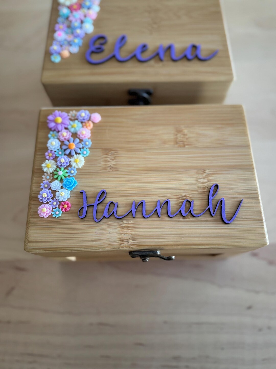 Girls Keepsake Box | Girls Personalized Gift | Girls Treasure Box ...