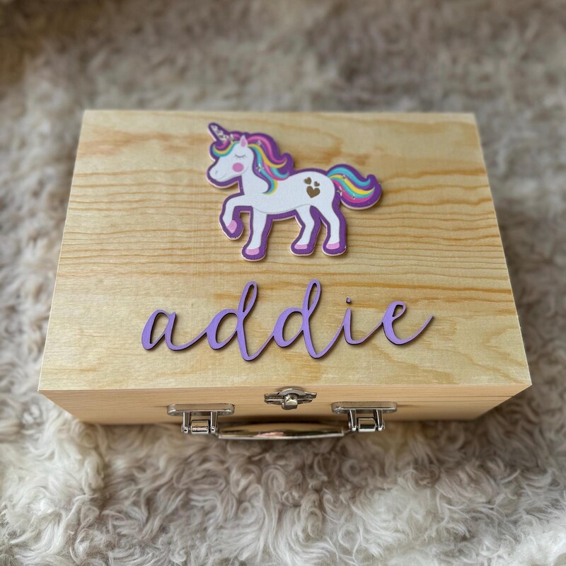 Kids Keepsake Box - Etsy
