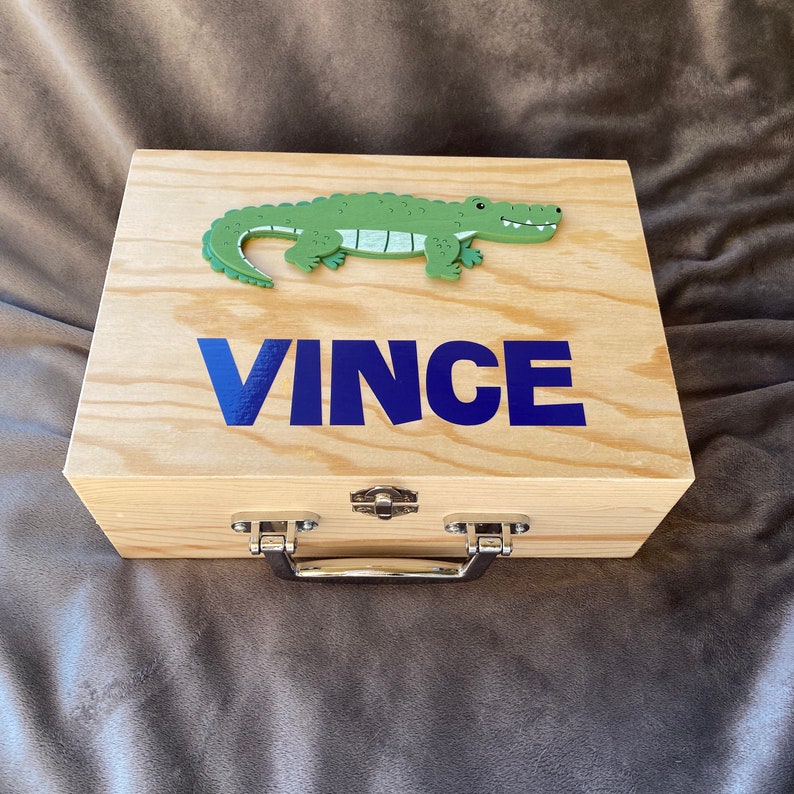 Boys Keepsake Box Baby Boy Gift Boys Treasure Box Boys - Etsy