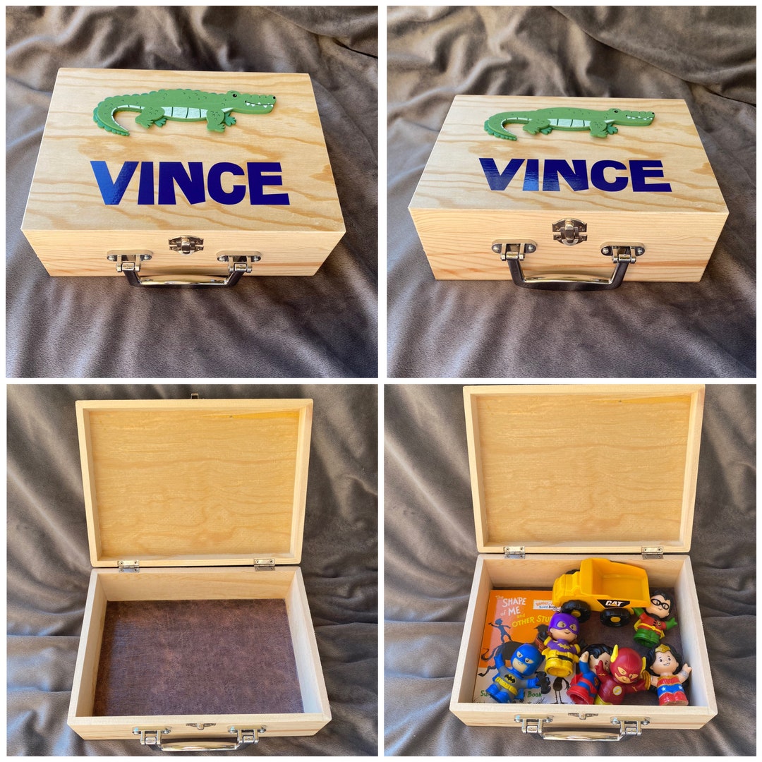 Boys Keepsake Box Baby Boy Gift Boys Treasure Box Boys Toy Box Toy ...