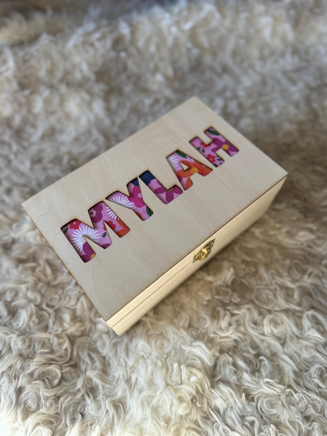 Girls Keepsake Box | Girls Personalized Gift | Girls Treasure Box ...