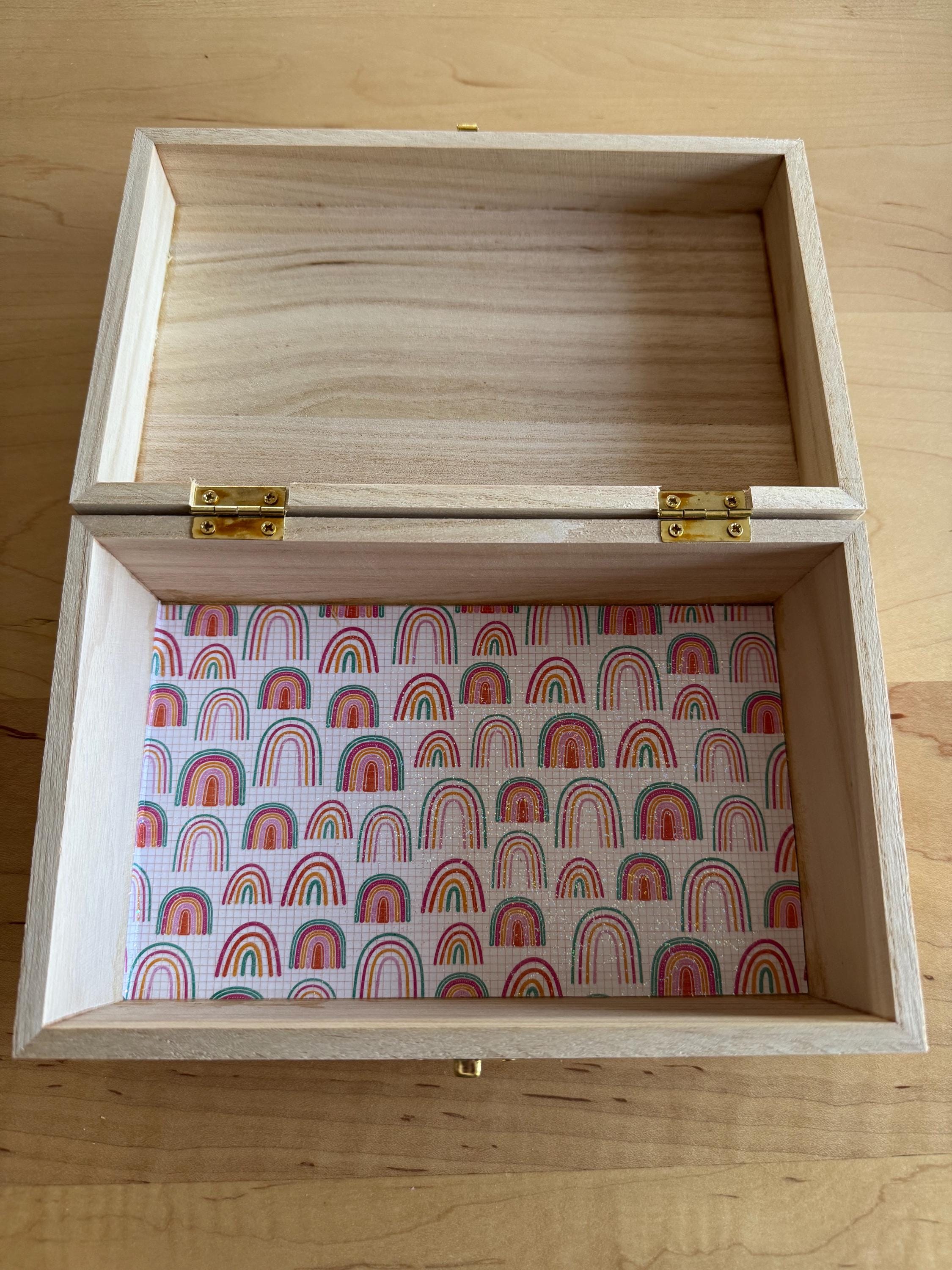 Girls Keepsake Box | Girls Personalized Gift | Girls Treasure Box ...