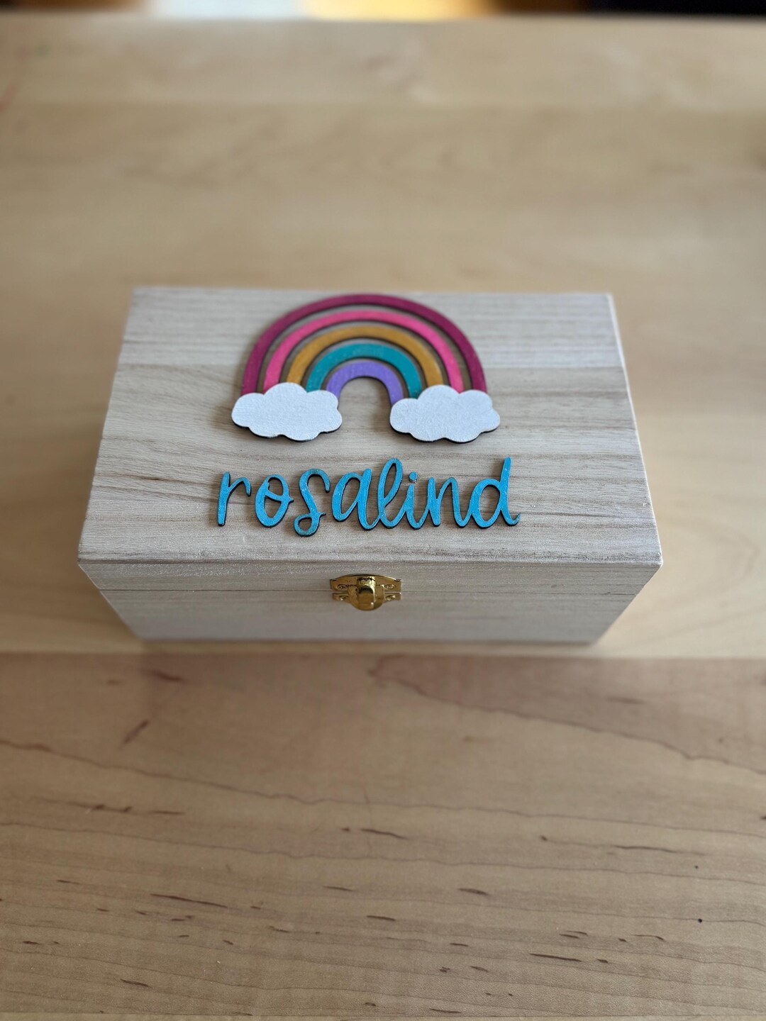 Girls Keepsake Box | Girls Personalized Gift | Girls Treasure Box ...