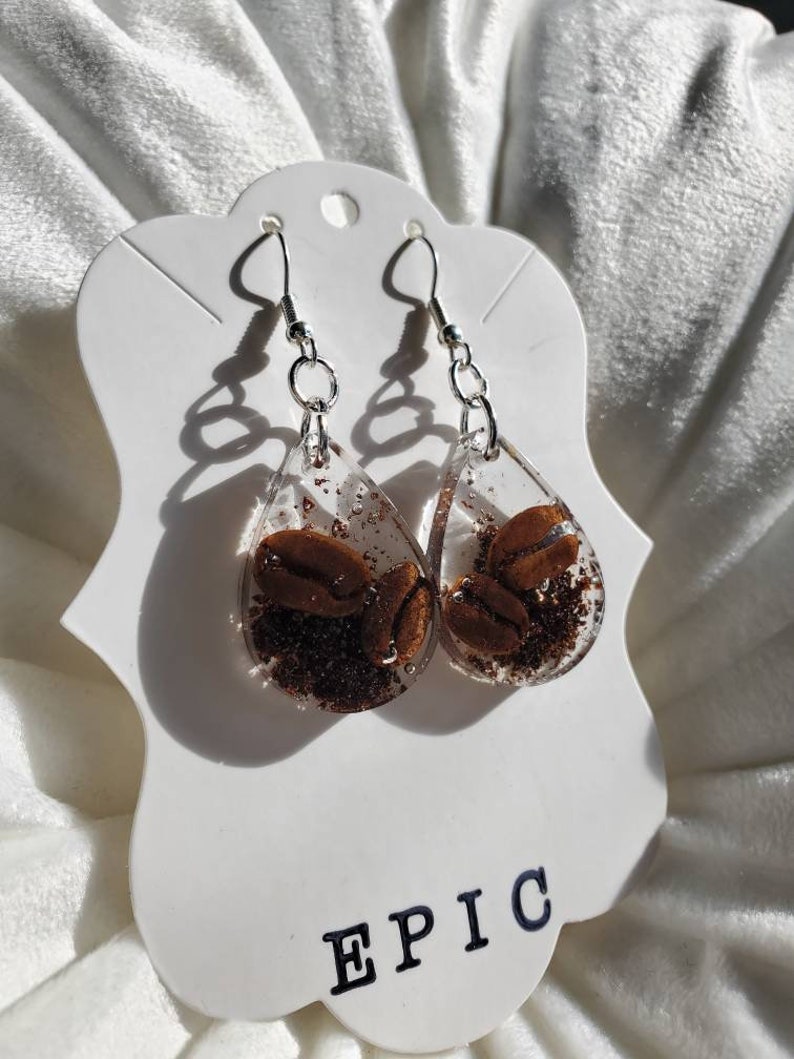 Coffee Earrings - Etsy
