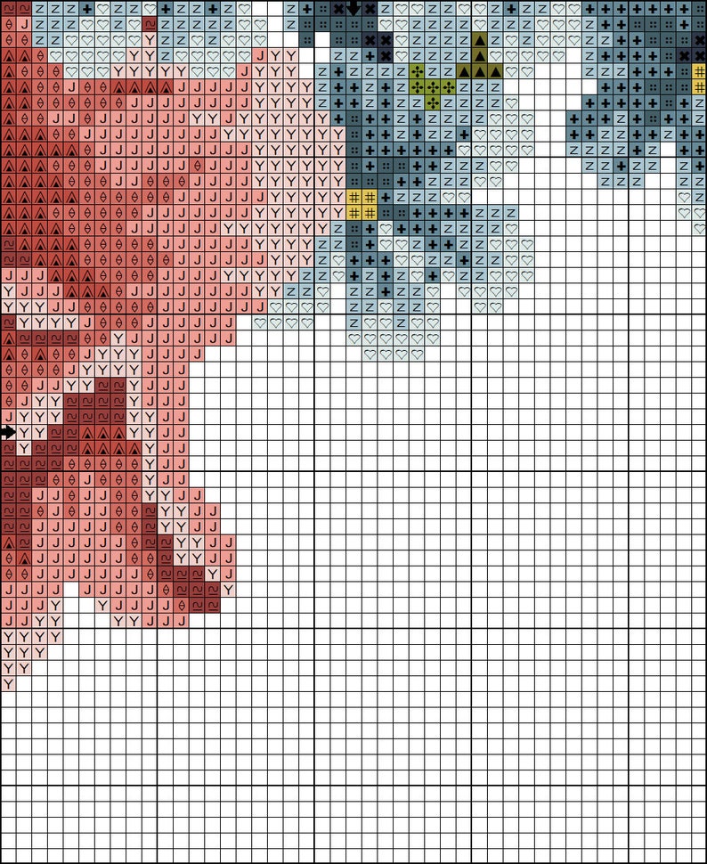 NK461 CROSS STİTCH - Etsy