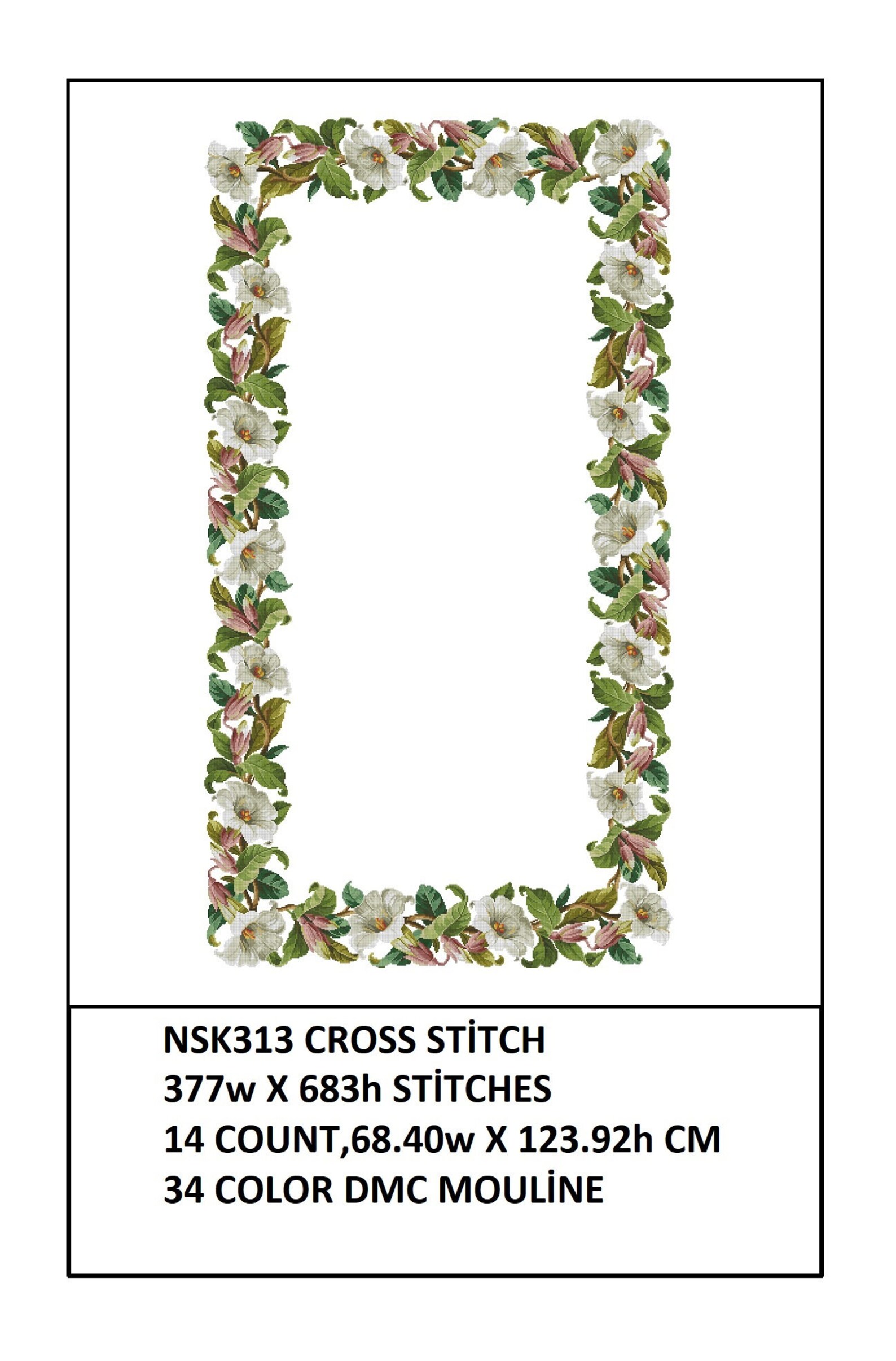 NSK 313 CROSS STİTCH - Etsy