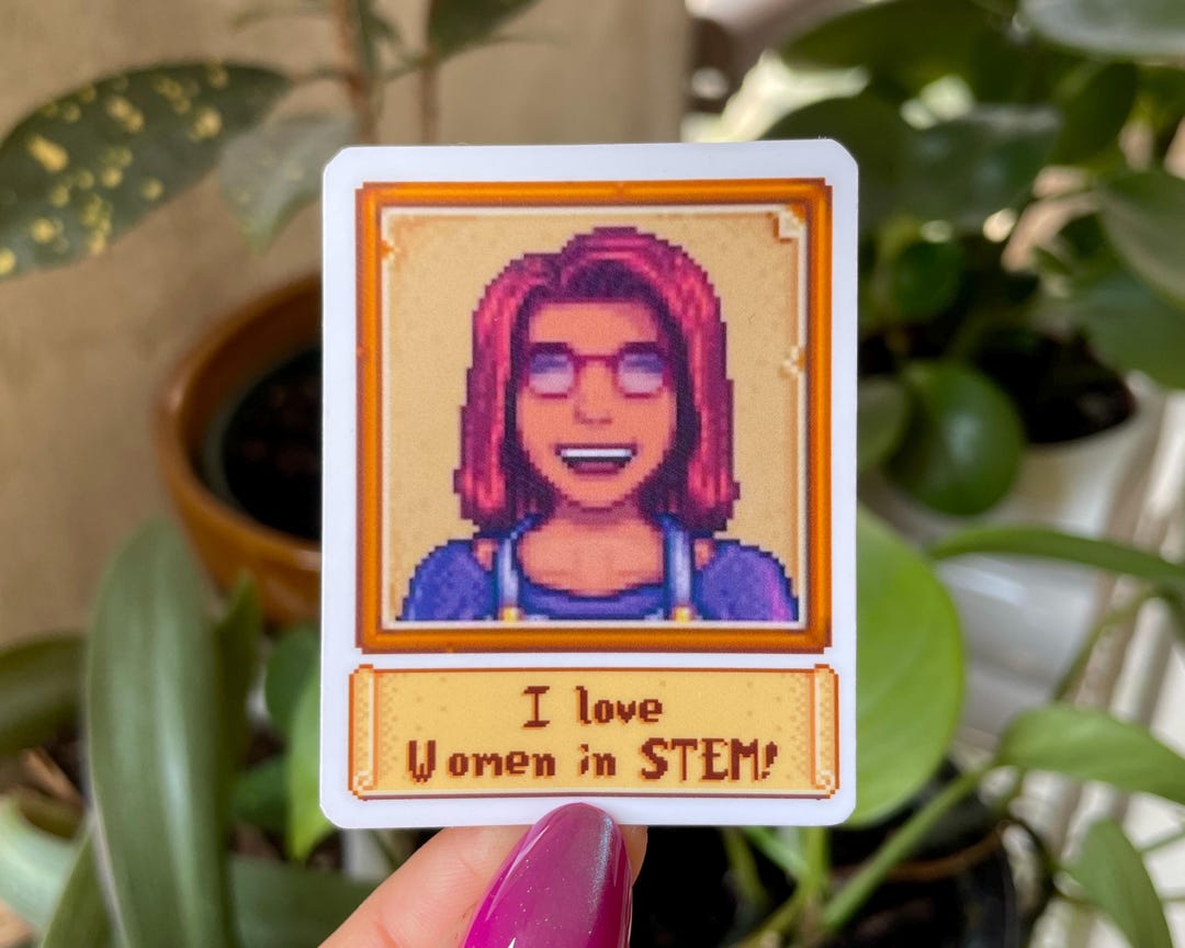 I Love Maru Sticker / Stardew Valley Spouse Vinyl Decal / SDV Funny ...