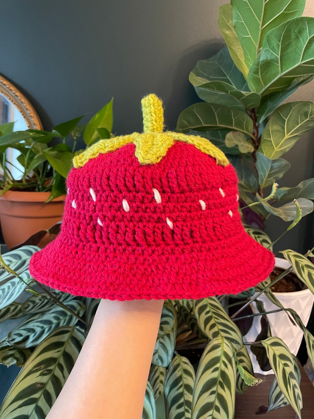 PATTERN Crochet Strawberry Hat || PDF Digital Download Only || Berry ...