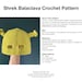 PATTERN Crochet Shrek Balaclava || PDF Digital Download Only || Hat ...