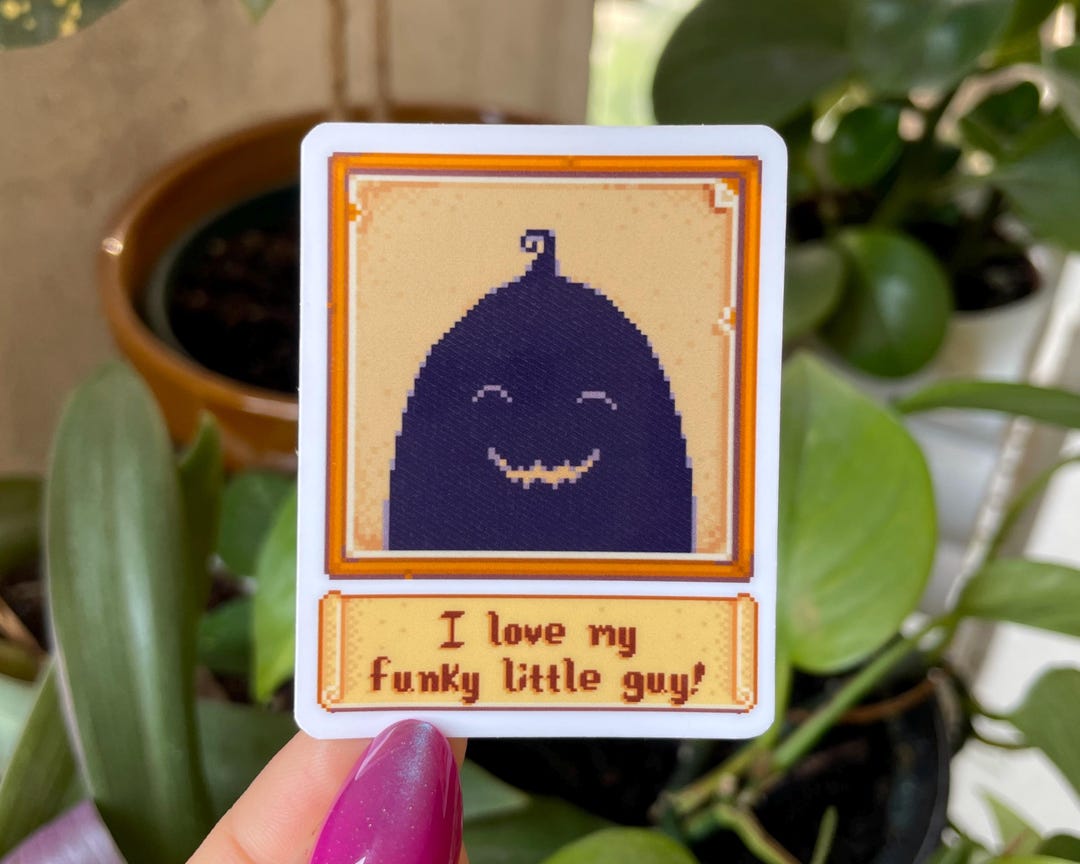 I Love Krobus Sticker / Stardew Valley Spouse Vinyl Decal / I Can Fix Him / SDV Funny Gamer Die ...