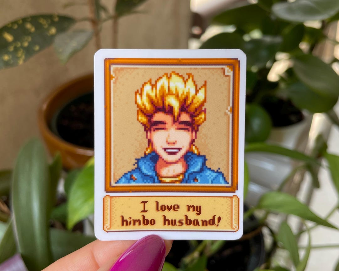 I Love Sam Sticker / Stardew Valley Spouse Vinyl Decal / SDV Funny ...