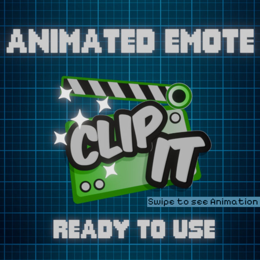 ANIMATED EMOTE Green | Clip It Emote, Kick Emote, Twitch Emote, Discord ...