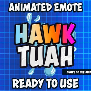 Animated Emote | HAWK TUAH, Kick Emote, Twitch Emote, Discord Emote ...