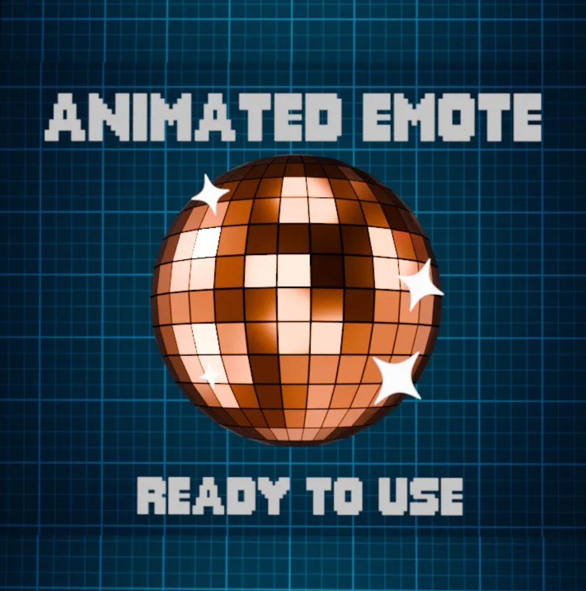 ANIMATED EMOTE Orange | Disco Ball Emote, Kick Emote, Twitch Emote ...