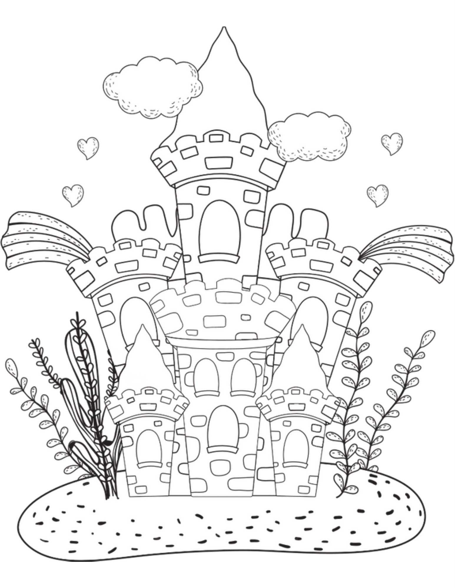 25 Mermaid Coloring Pages - Etsy