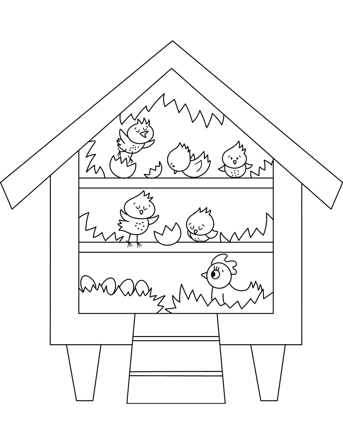 43 Pages Around the Farm Activity and Coloring Sheets - Etsy