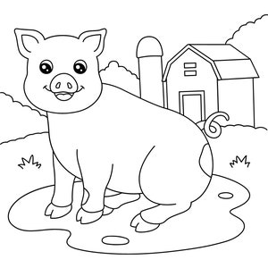 43 Pages — Around the Farm — Activity and Coloring Sheets - Etsy
