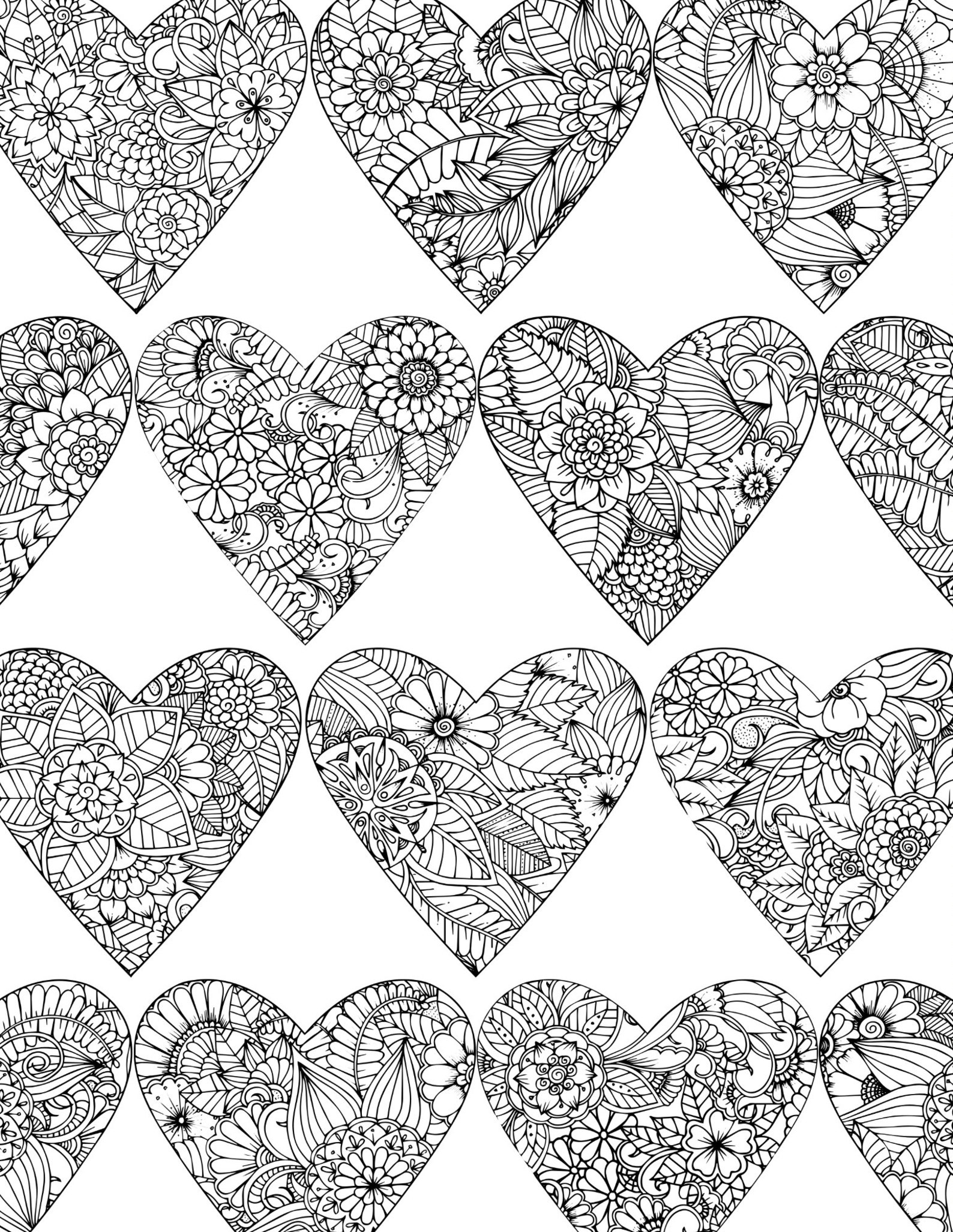 55 Teen/adult Coloring Pages — Succulents — Mandalas — Flowers - Etsy