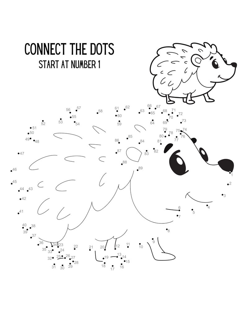 43 Pages — Around the Farm — Activity and Coloring Sheets - Etsy