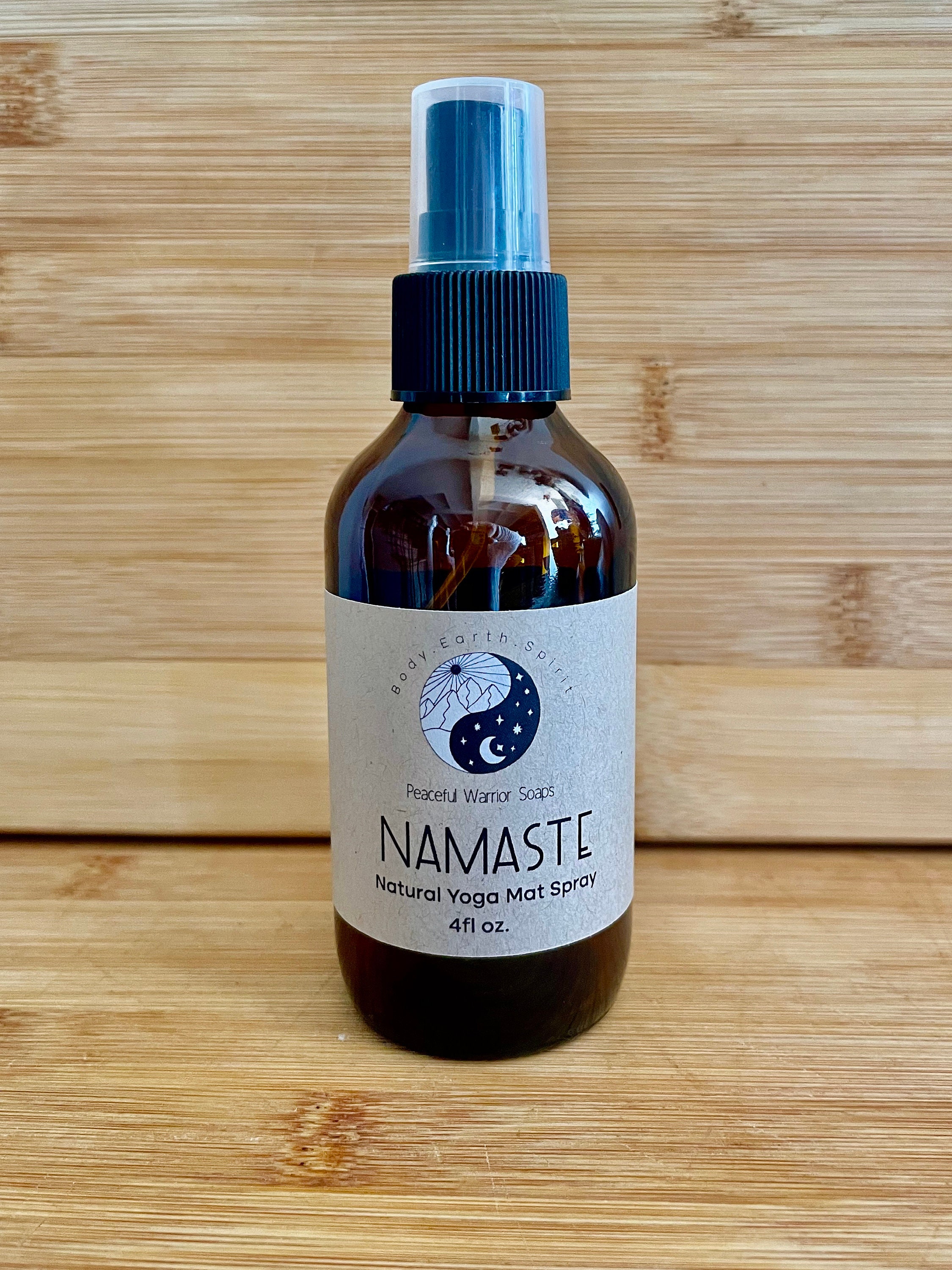 Namaste Yoga Mat Spray Organic and Natural - Etsy