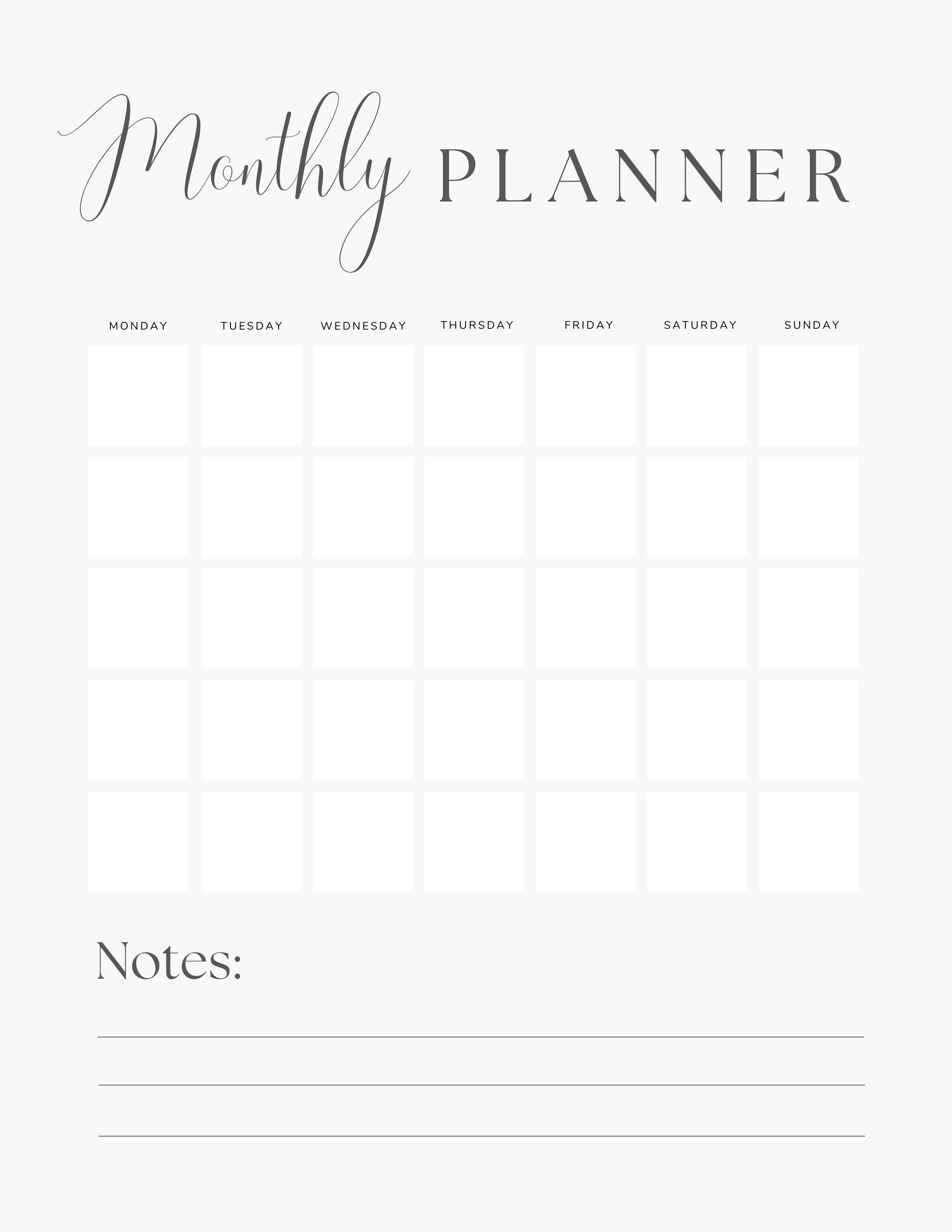 Daily and Weekly Templates | Digital Planner Template, Goodnotes ...