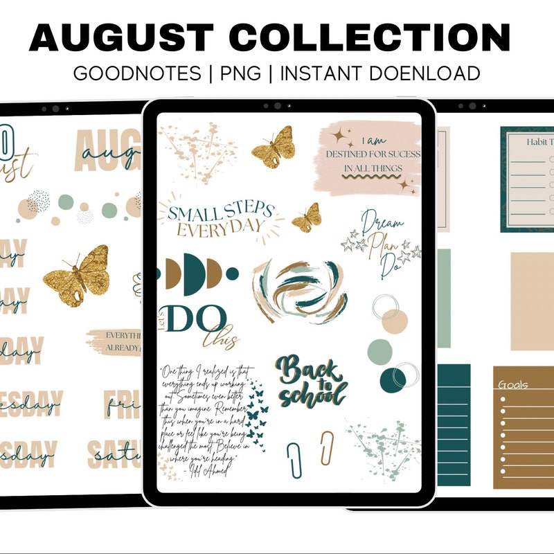 Digital Planner Stickers - Etsy
